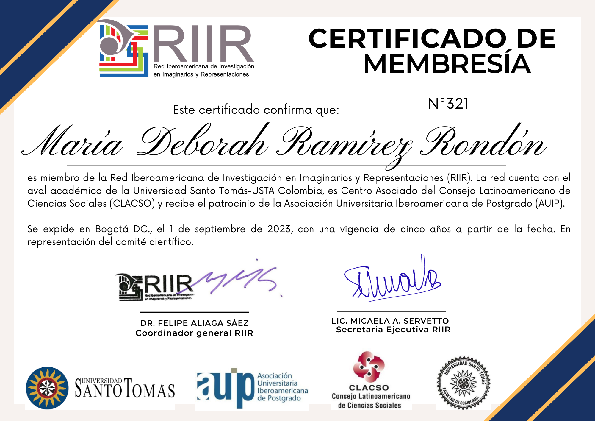 María Deborah Ramírez Rondón « Red Iberoamericana de Investigación en ...